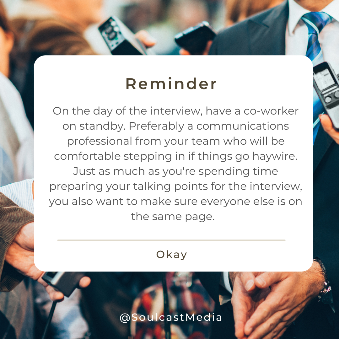 How To Control The Interview Setting - Soulcast Media