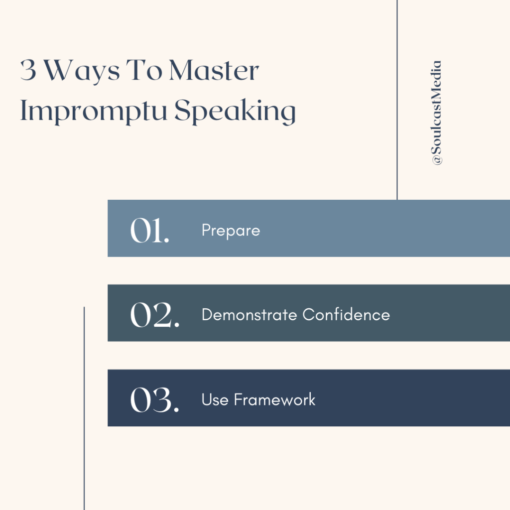Mastering Impromptu Speaking - Soulcast Media
